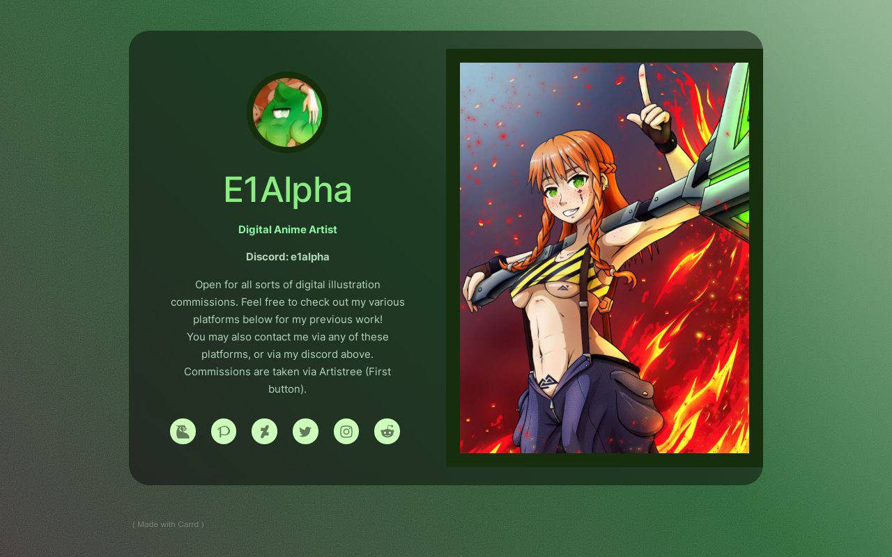 E1Alpha's Carrd
